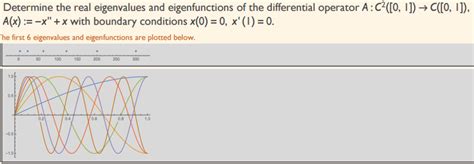 Solved Determine The Real Eigenvalues And Eigenfunctions Of
