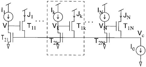 Schematic Diagram Of The Winner Take All Circuit Boxed Area Indicates Download Scientific