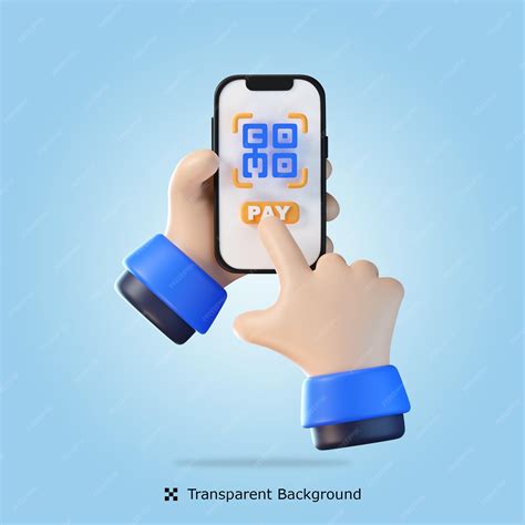 Premium Psd Psd 3d Rendering Payment Qr Code 3d Icon Isolated Illustration
