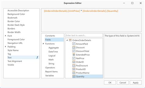 Properties Window Net Reporting Tools Devexpress Documentation