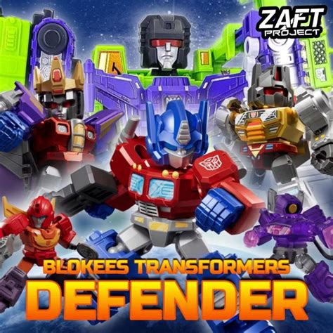 Jual Blokees Transformers Galaxy Defender Version Ofc Selected 01 02 03