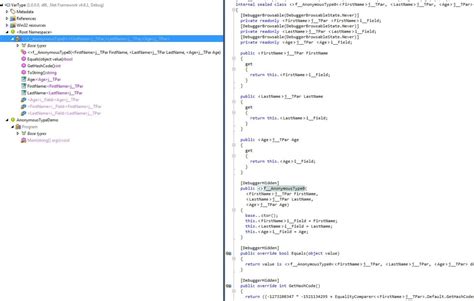 Anonymous Types In C