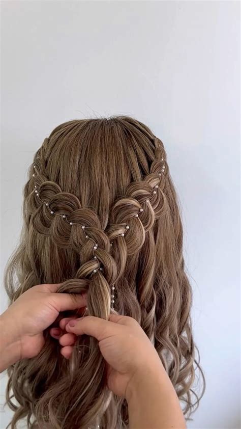 5 Strand Braid Quick Tutorial By Sandi Monzon Hair Romance Hair Styles Prom Hair