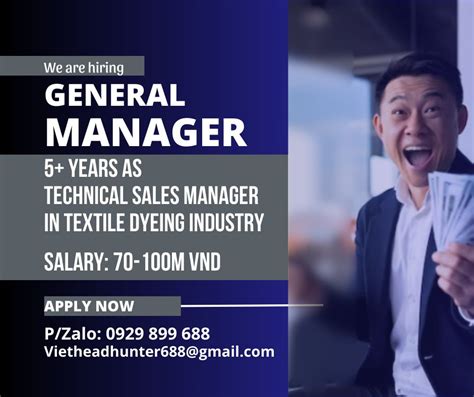 Viet Nguyen ↗️ On Linkedin Salesdirector Generalmanager Highpaidjob
