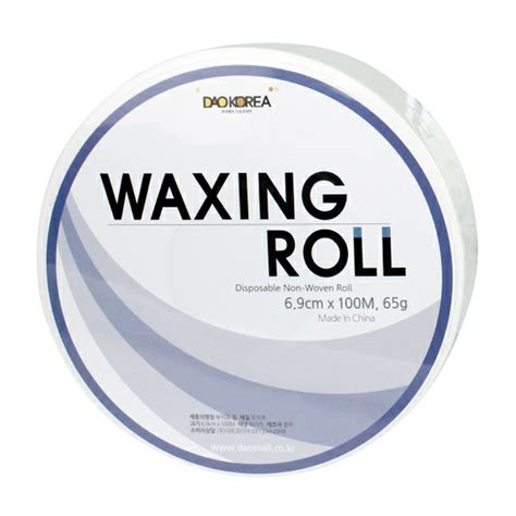 왁싱 롤 100m 고급 부직포 천 제모 왁스 스트립 패치 재료 대용량 티몬