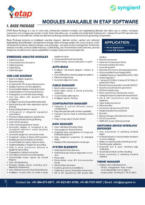 Etap Power System Simulation Software At ₹ 250000year Simulation Software In Gurugram Id