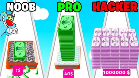 NOOB Vs PRO Vs HACKER In Fortune Run With Oggy And Jack Rock Indian Gamer YouTube