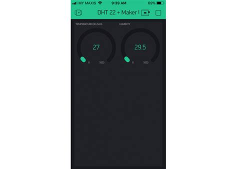 Room Temperature Detection Display On Mobile By Using Arduino Maker Uno Cytron Project