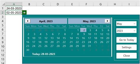 Calendar In Excel Add Ins Examples How To Create And Insert