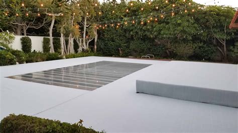 Pool Cover Dance Floor Rental In Los Angeles Opus Event Rentals