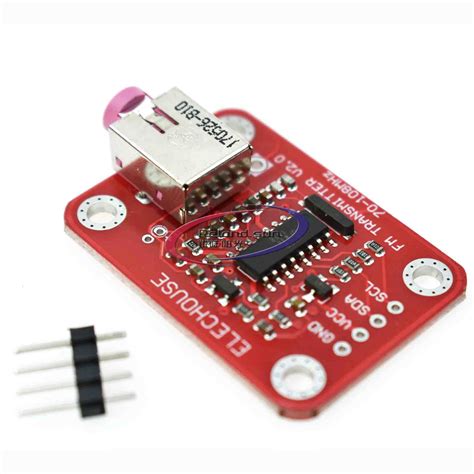 i2c interface fm radio transmitter module v2 0 digital radio
