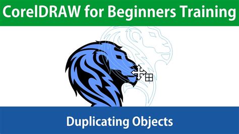 Coreldraw For Beginners Duplicating Objects Tutorial Youtube