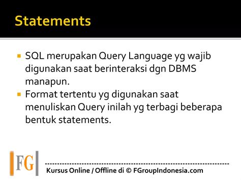 Modul Kelas Programming Java Mysql Ppt