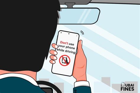 Cracking Down On Phone Usage Violations While Driving Dubai Fines