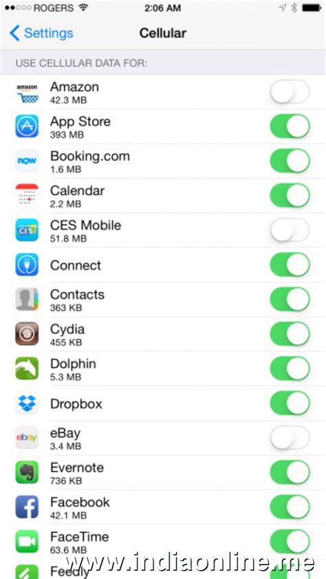 How To Disable Cellular Data For Specific Apps Only