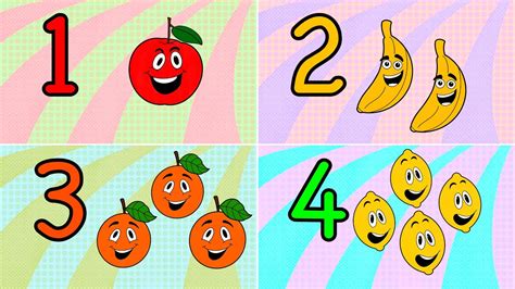 Учим цифры учимся считать от 1 до 10 Развивающее видео