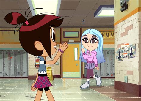 Molly Waves To Andrea For The Greeting Friends By Deaf Machbot On Deviantart