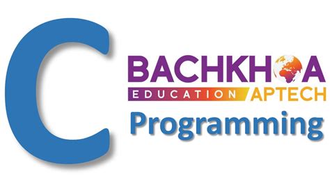 Slide Và Bài Tập Thực Hành Môn Lập Trình C Dành Cho Sinh Viên Của Bách