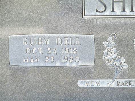 Ruby Stevenson Shields 1918 1980 Homenaje De Find A Grave