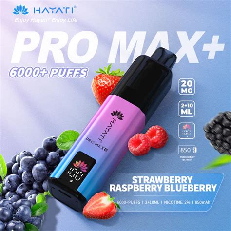 Hayati Pro Max 6000 Puffs Box Of 5 Just At £3899