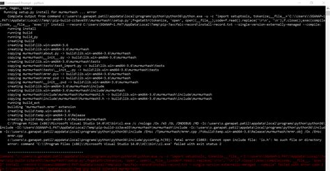 Error Command C Program Files X86 Microsoft Visual Studio 14 0