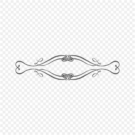 검은 선 그리기 테두리 일러스트 장식 요소 검은 선 그리기 손으로 그린 Png 일러스트 및 Psd 이미지 무료 다운로드 Pngtree