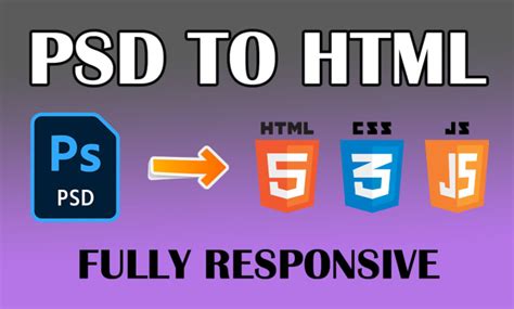 Convert Your Psd Files To Html And Css By Richmomocompany Fiverr