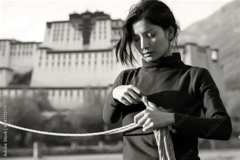 Photography In The Style Of Pensive Portraiture Of A Grinning Girl In