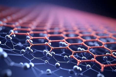 Premium Photo A Piece Of A Hexagonal Grid With Some Small Dots On It