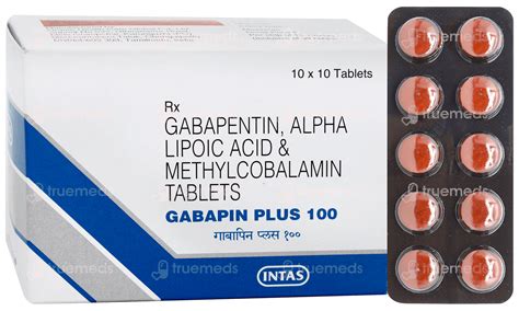 Gabapin Plus 100 Mg Order Gabapin Plus 100 Mg Tablet Online At Truemeds