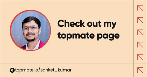 sanket kumar book a call on topmate