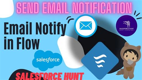 salesforce flow send email notification using flow salesforce hunt rohit kumar youtube