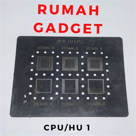 Cetakan Ic Bga Stencils Cpu Hu 1 Lazada Indonesia
