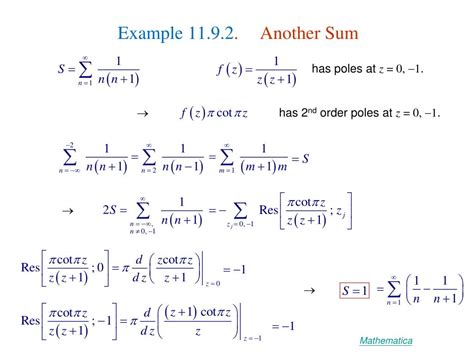 PPT Calculus Of Residues PowerPoint Presentation Free Download ID