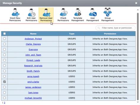 remove user permission claysys technologies