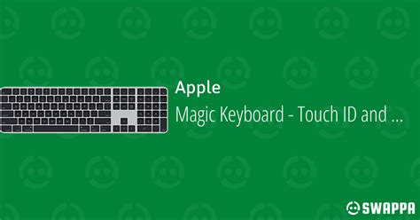Apple Magic Keyboard Touch Id And Numeric Keypad Swappa