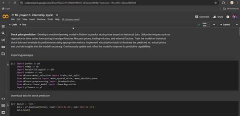 Srinidhi Srigand On Linkedin Machinelearning Internship