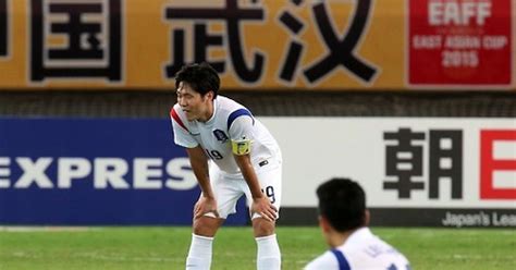 허탈해 하는 한국선수들