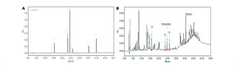 A Representative Hplc Chromatogram Of The Standard Mix 10 Mgml Of