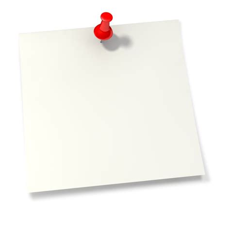 White Sticky Note
