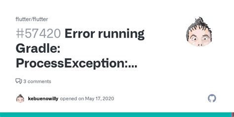 Error Running Gradle ProcessException Process Exited Abnormally Issue Flutter