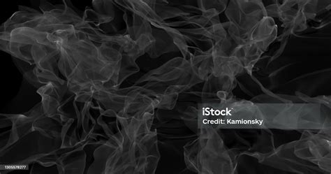 검은 색 배경에 떠있는 흰색 연기 드라이 아이스 연기 안개 추상 연기 구름 안개 배경 3d 일러스트레이션 0명에 대한 스톡 사진 및 기타 이미지 Istock