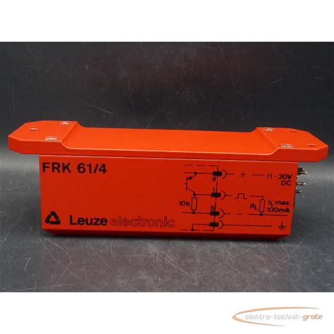 Leuze FRK 61 4 Diffuse Reflection Light Scanner 29 78