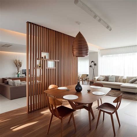 Partition Wall Partition Designs Between Living Dining