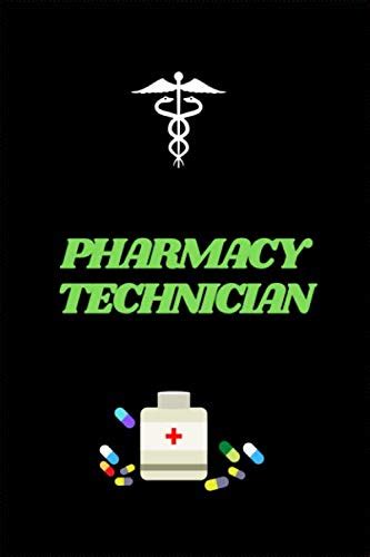 Pharmacy Technician Blank Lined Beautiful Notebook For Pharmacy