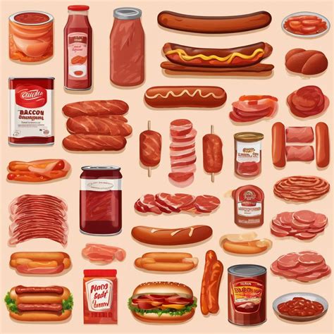 Common Processed Meat Products Stable Diffusion Online