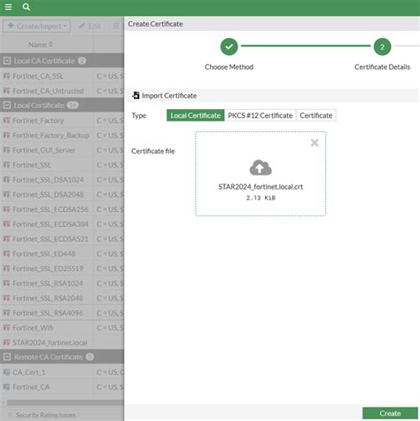 Technical Tip How To Generate Wildcard Csr Fortinet Community