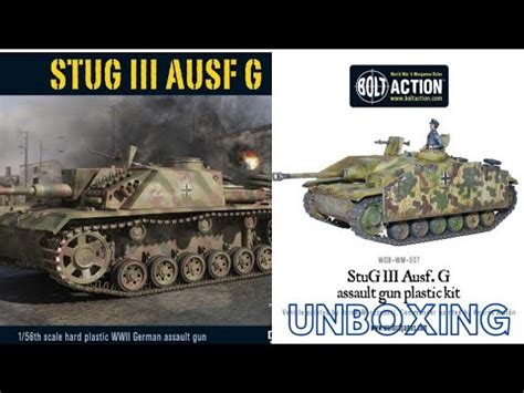Unboxing Bolt Action German Stug Iii Ausf G Youtube