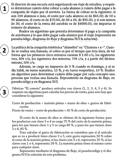 Exercises Flowchart Pdf