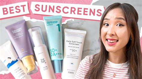 7 ~invisible~ Korean Sunscreens For All Skin Types Youtube